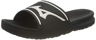 Mizuno Relax Slide, Tongues Unisex Kinder, Noir/Blanc, 3X-Large EU