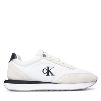 Calvin Klein Sneakers Calvin Klein Retro Runner Ess Mix Mat Wmn YW0YW01990 Wei&szlig;