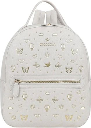 Braccialini Femme, Sacs, Gris, Taille: ONE Size Beth Strass Backpack