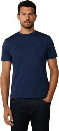 Hackett T-shirt &agrave; logo coupe classique - Homme - Tops - Bleu - Taille: L