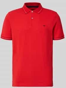 Fynch-Hatton Regular Fit Poloshirt mit Label-Stitching