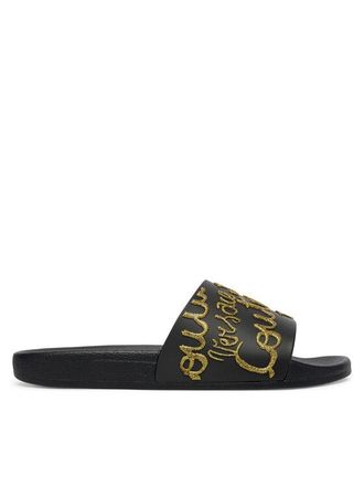 Versace Jeans Couture Pantoletten 80VA3SQ1 ZSS79 899 Schwarz