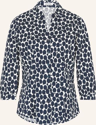 More & More More & More Bluse Mit 3/4-Arm blau