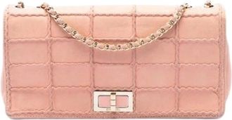 Chanel Sac port&eacute; &eacute;paule doccasion - Femme - Pre-owned - Rose - Taille: ONE Size