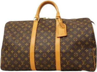 Louis Vuitton unisex, Pre-owned, Brun, Taille: ONE Size Pre-owned Keepall 50 Boston Bag