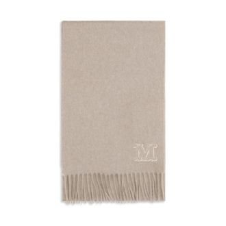 Max Mara Femme, Accessoires, Beige, Taille: ONE Size Monogram Scarf