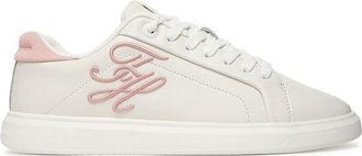 Tommy Hilfiger Sneakers Th Icon Court Script FW0FW09363 Wei&szlig;