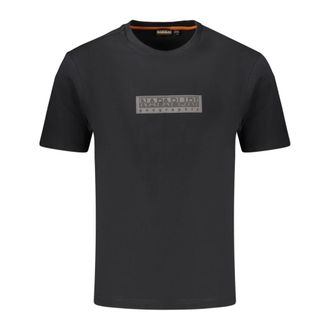 Napapijri Homme, Tops, Noir, Taille: M T-shirt &agrave; manches courtes