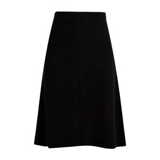 Douuod Elvira Midi Rock - - Skirts - Damen - Schwarzk - M
