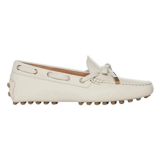 Tod's Femme, Chaussures, Blanc, Taille: 36 1/2 EU Gommino Tubolare
