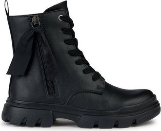 Geox Schn&uuml;rschuhe J Junette Girl J36HVG 000BC C9999 D Schwarz