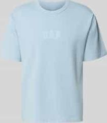GAP T-Shirt mit Logo und Rundhalsausschnitt