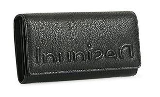 Desigual Mone_Half Logo Mariona, Accessoire de Voyage-Portefeuille Femmes, Noir, Taille Unique