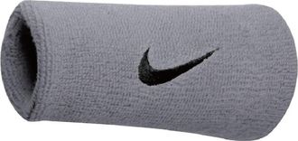 Nike Nike Unisex Swoosh Doublewide Schwei b nder, matte silver/black, 1size EU