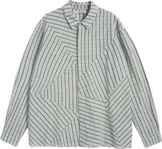 Ymc You Must Create Homme, Blouses et Chemises, Multicolore, Taille: S Substance Stripes Shirt