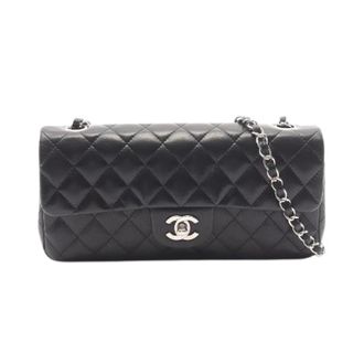 Chanel Pre-owned Matelass&eacute; Lammleder Umh&auml;ngetasche - - Pre-owned - Damen - Schwarzk - ONE SIZE