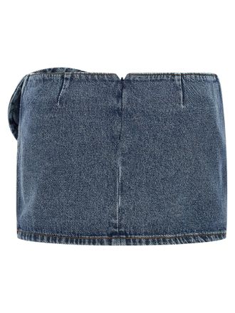 Magda Butrym Denim Skirt - Blue