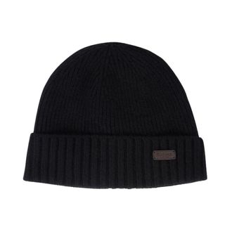 Barbour Einfarbige M&uuml;tze aus Wolle und Fleece - - Accessories - unisex - Schwarzk - ONE SIZE