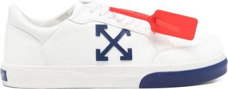 Off-white baskets en cuir à logo Arrow - Blanc