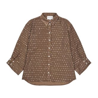 Munthe Lusty Top - - Blouses & Shirts - Damen - Braun - XS