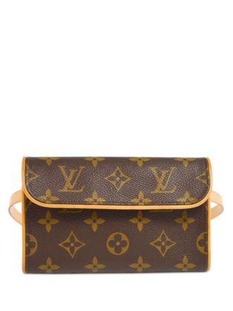 Louis Vuitton 2002 Pochette Florentine Gürteltasche - Braun