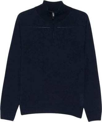 Canali Rollkragenpullover - - Knitwear - Herren - Blau - 2XL