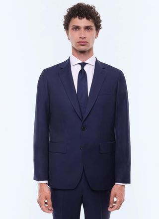 Fursac Veste de costume grande taille en laine - Taille 54 - Homme