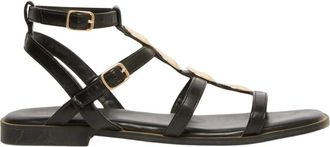 Pennyblack Femme, Chaussures, Noir, Taille: 38 EU Sandales Plates