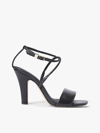 Tommy Hilfiger Talons hauts en cuir &agrave; bout ouvert