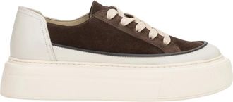 Estro & Luminara Femme, Chaussures, Brun, Taille: 37 EU Baskets &agrave; plateforme