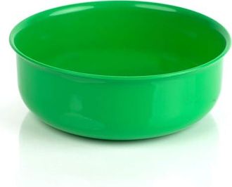 Kimmel Schüssel 200 ml Schale Müsli Dessert Eis Suppe, aus Kunststoff Plastik, Mehrweggeschirr, Kindergeschirr, Farbe grün