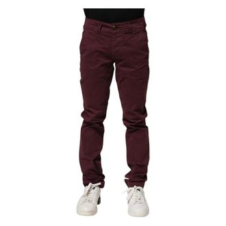 Cycle Maroon Skinny Fit Denim Jeans - - Jeans - Herren - Braun - W30