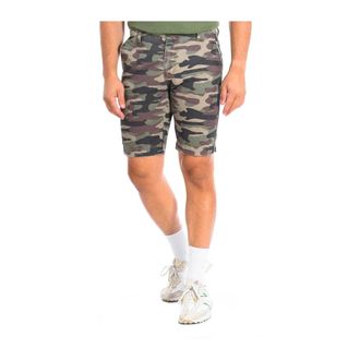 La Martina Military Green Bermuda Shorts - - Shorts - Herren - Gr&uuml;n - W40
