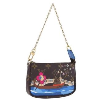 Louis Vuitton Pochette Accessoire Pre-owned - Femme - Pre-owned - Brun - Taille: ONE Size