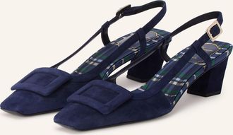Roger Vivier Slingpumps Belle Vivier blau