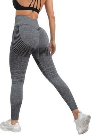 Generic Legging Anti Cellulite, Leggings 3D Anti Cellulite, Femme Legging &agrave; Compression, Minceur Leggings Femme Taille Haute sans Couture, Push-Up Opaque Yoga