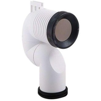 Villeroy & Boch Villeroy&boch - Vario-Abflussbogen 87010000 160-250 mm, Abgang senkrecht, 150-220mm