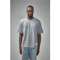 Thom Browne Oversized Short Sleeve Tee W/ RWB Knit Trim