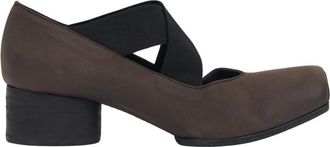 Uma Wang UMA Wang, Femme, Chaussures, Brun, Taille: 38 EU Ballerina in pelle tacco medio