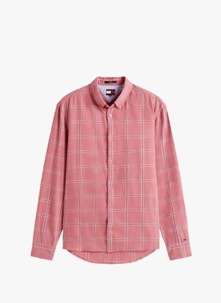 Tommy Hilfiger Chemise droite &agrave; carreaux en coton