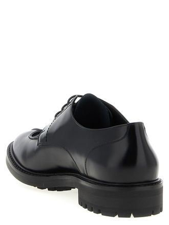 Saint Laurent Lino Lace-Up - Black