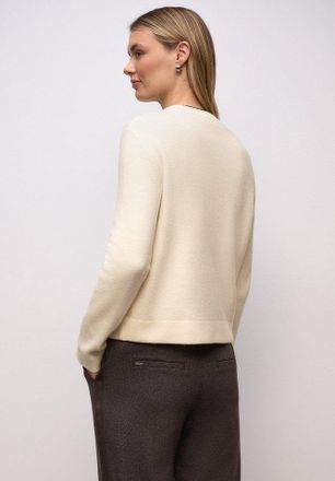 Street One Strickpullover mit Rundhalsausschnitt