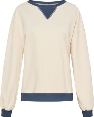 Usha Sweatshirt Frauen mehrfarbiges Beige