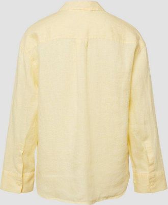 s.Oliver Langarmbluse Bluse Leinenbluse im Relaxed Fit