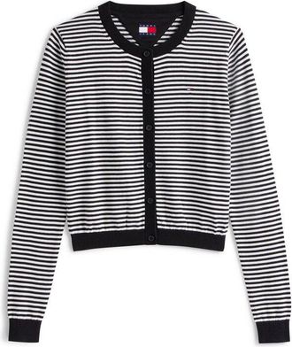 Tommy Jeans Damen Strickjacke aus Baumwolle