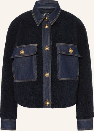 Luisa Cerano Luisa Cerano Teddyfell-Jacke blau