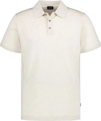 Joop Herren Polo-Shirt wei&szlig; unifarben