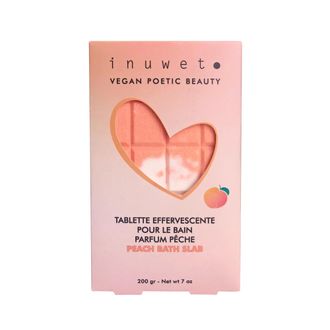 Inuwet Tablette p&ecirc;che effervescente pour le bain - 200 g Inuwet