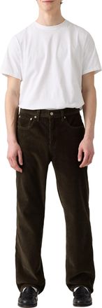 Levi's 568 Loose Straight Black Olive 10W Cord