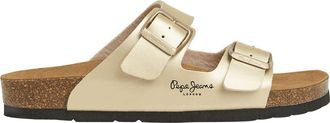 Pepe Jeans London Gold Oban Claic Sandalen